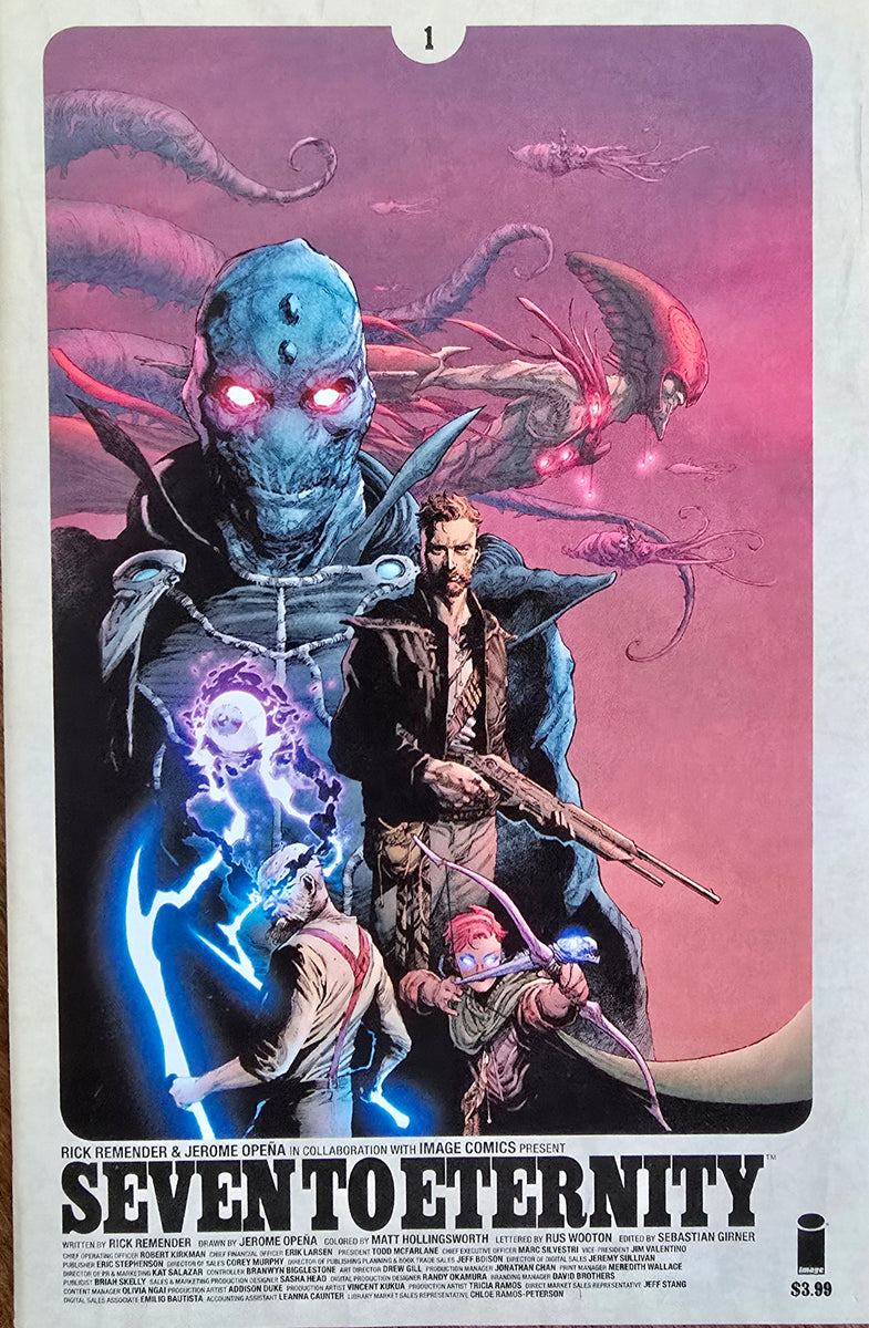 SEVEN TO ETERNITY #1A FIRST PRINT IMAGE COMICS – Comic Connection