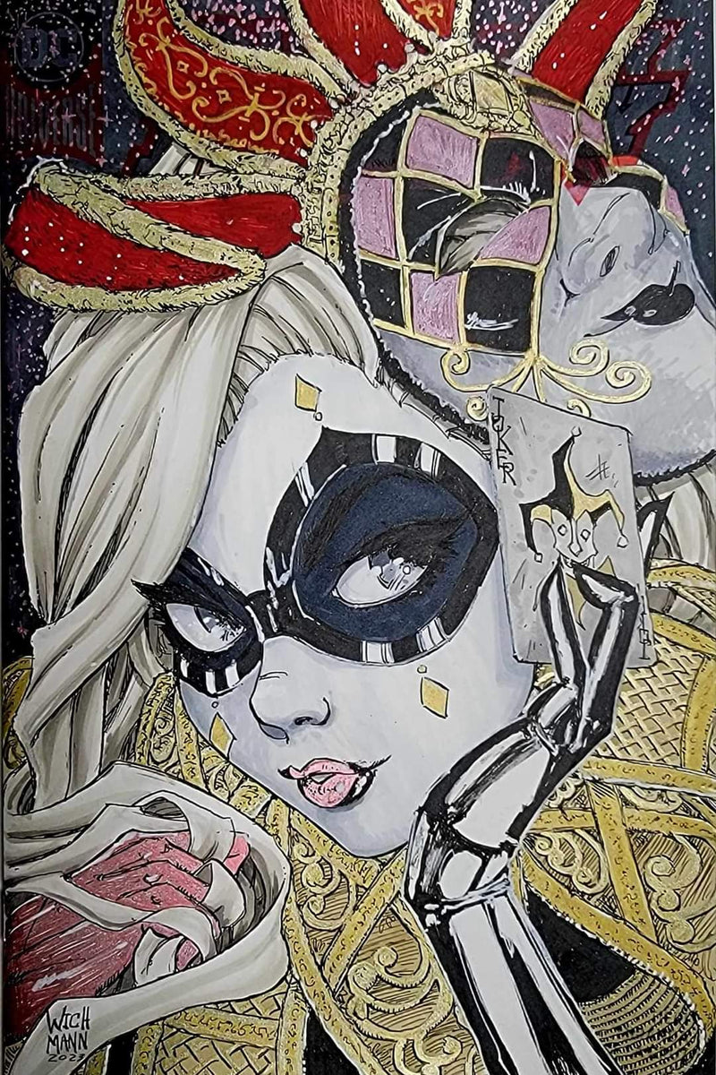 JESSE WICHMANN FULLY PAINTED ORIGINAL ART COMMISSION – Comic Connection