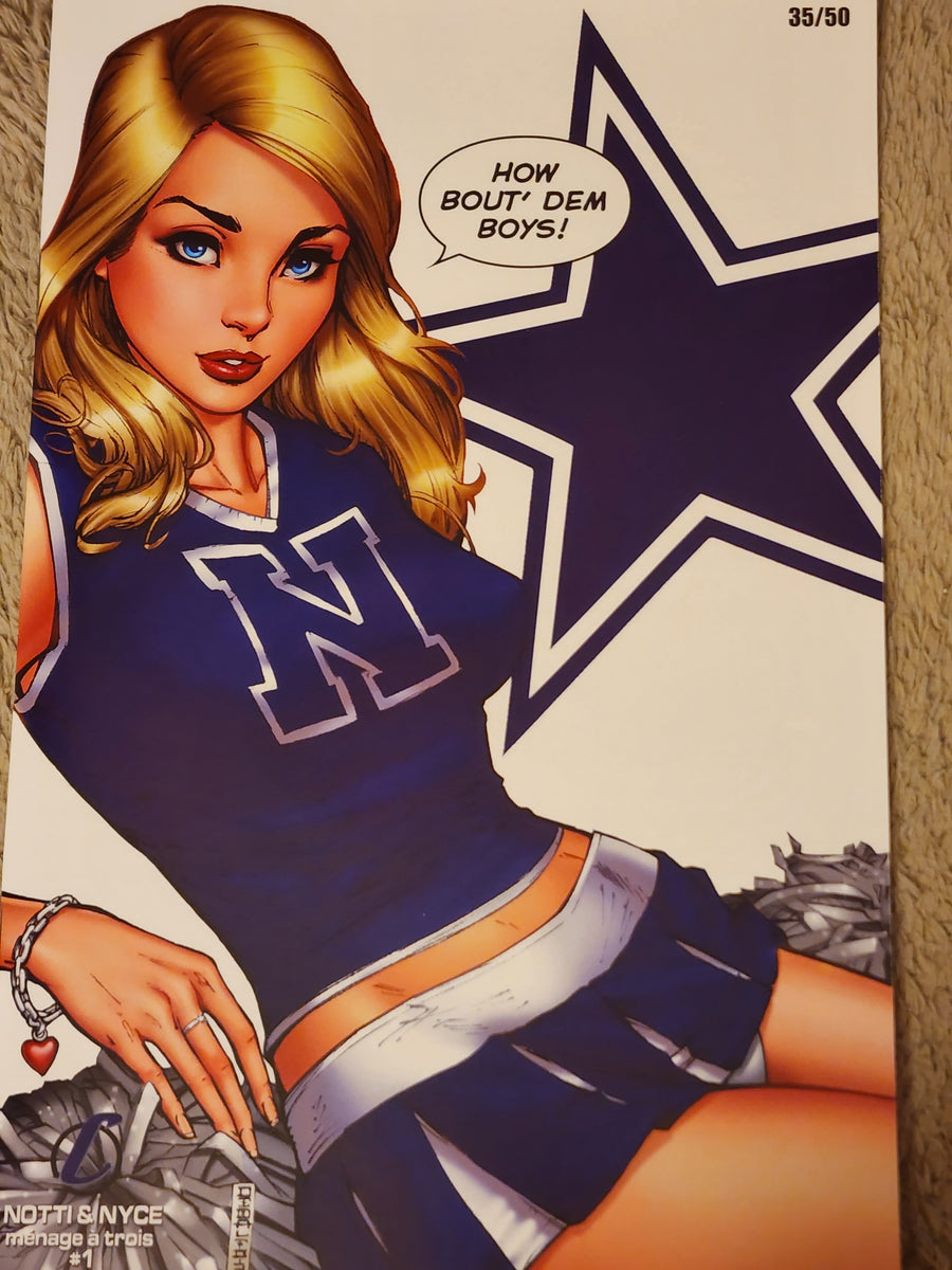 NOTTI & NYCE #1 MENAGE TROIS RARE DALLAS CONVENTION MIKE DEBALFO LTD 5 – Comic Connection