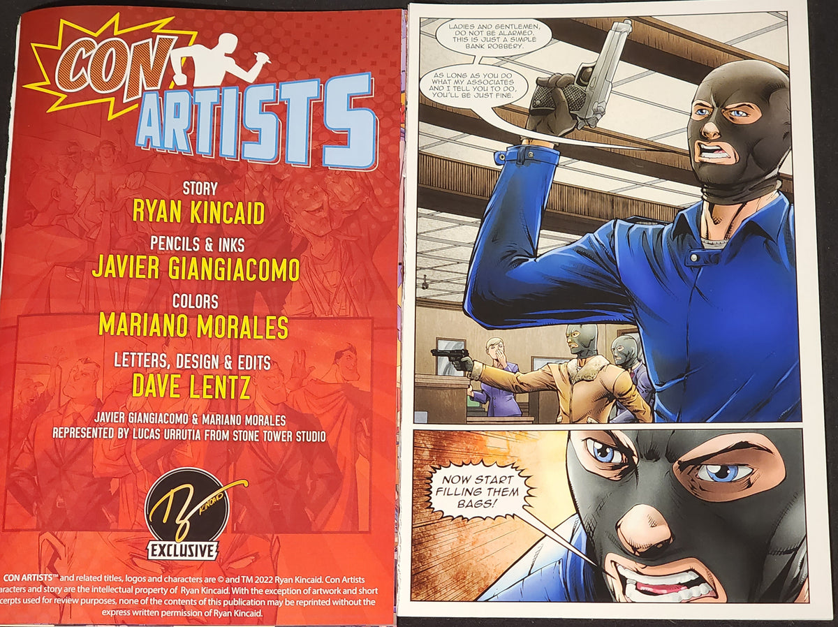 FREE!!! POWER HOUR #1 & CON ARTISTS #3 DAMAGED BOOK SET (for reading o ...