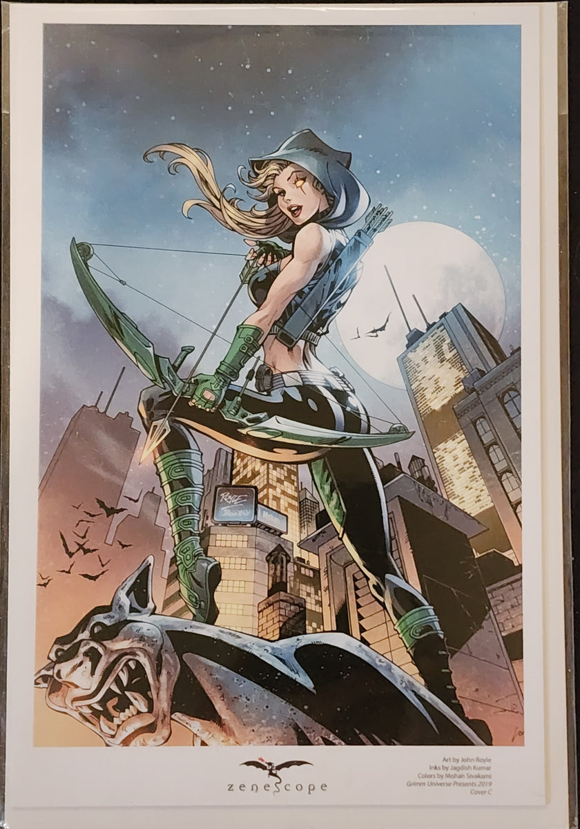 OFFICIAL ZENESCOPE ROBYN HOOD MINI PRINT – Comic Connection
