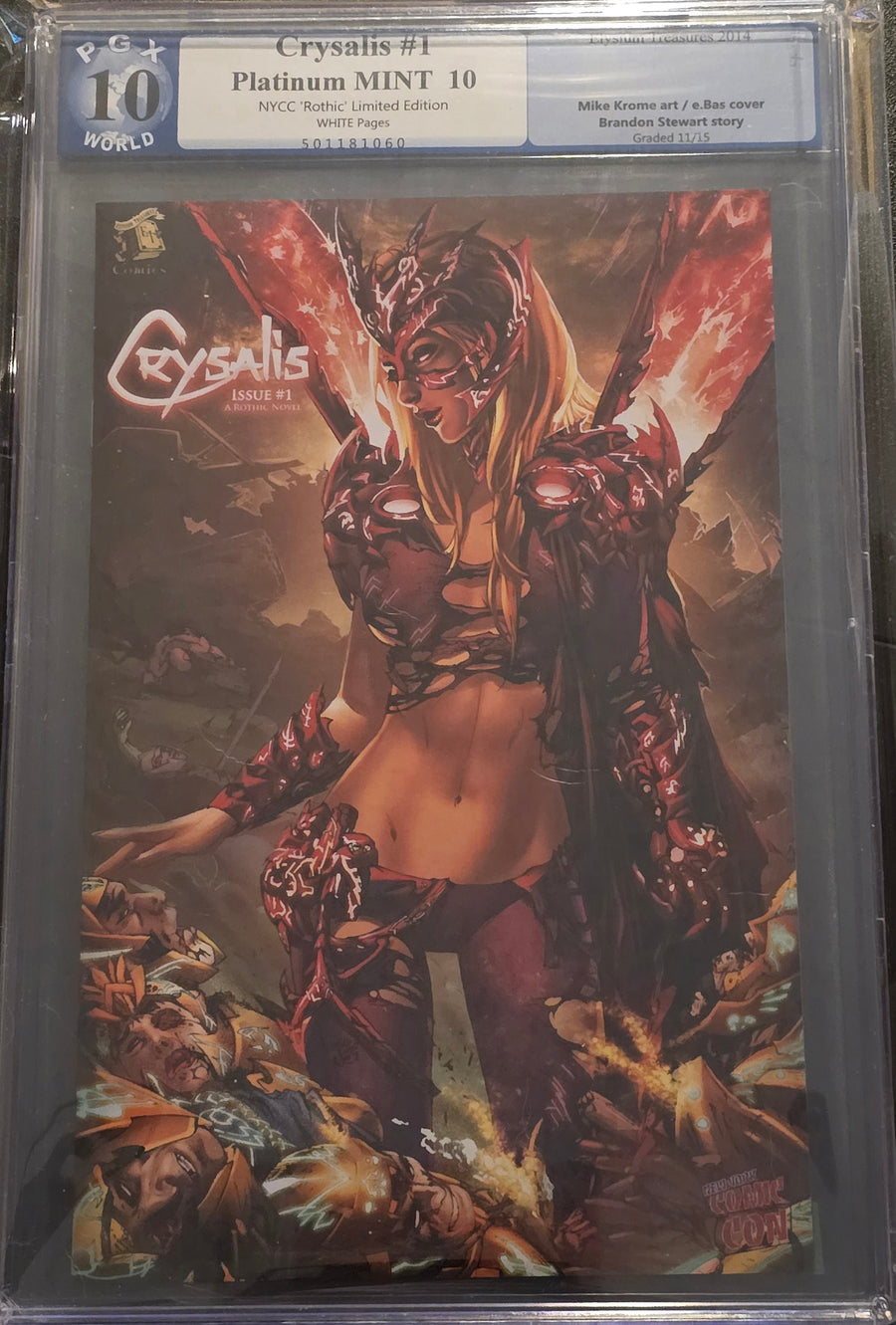 CRYSALIS #1 ELYSIUM TREASURES EBAS PGX 10.0 MINT – Comic Connection