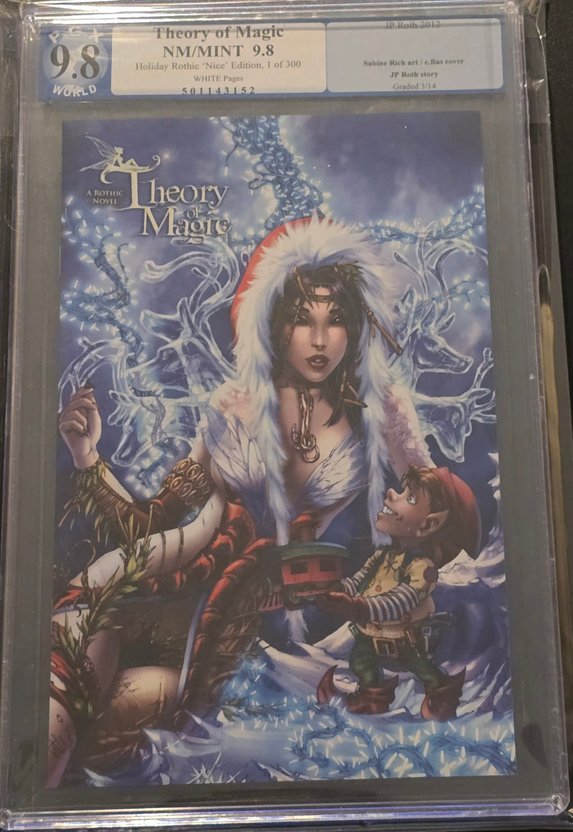 THEORY OF MAGIC JP ROTHIC 2012 HOLIDAY EBAS PGX 9.8 – Comic Connection
