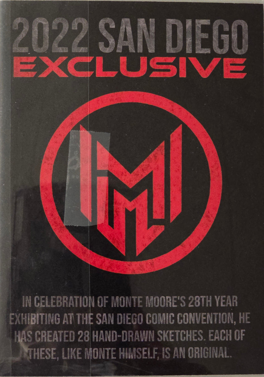 STAR WARS DARTH VADER 5X7 MONTE MOORE SKETCH OA – Comic Connection