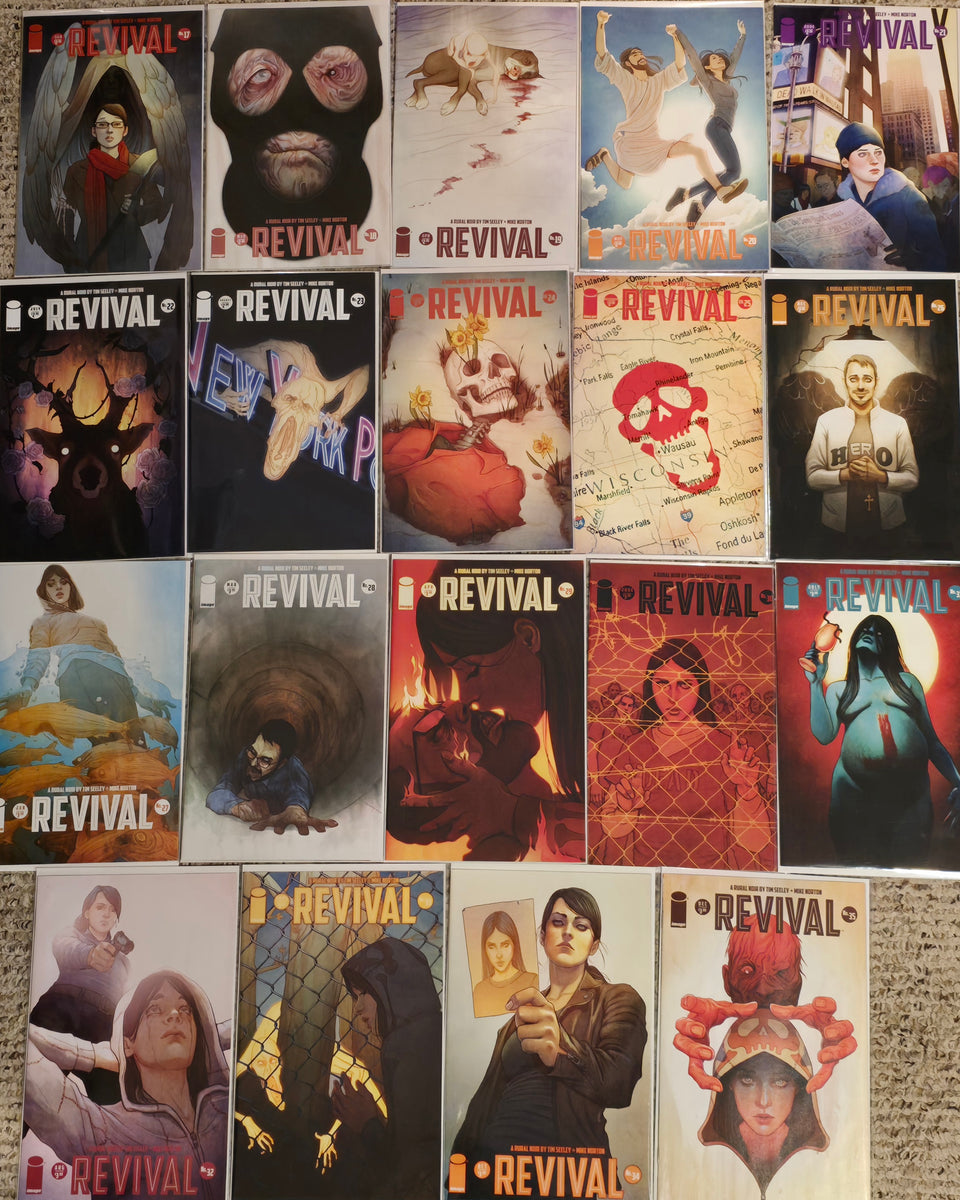 TIM SEELEY'S REVIVAL SET ISSUES #1-35 IMAGE COMICS SIGNED JENNY FRISON ...