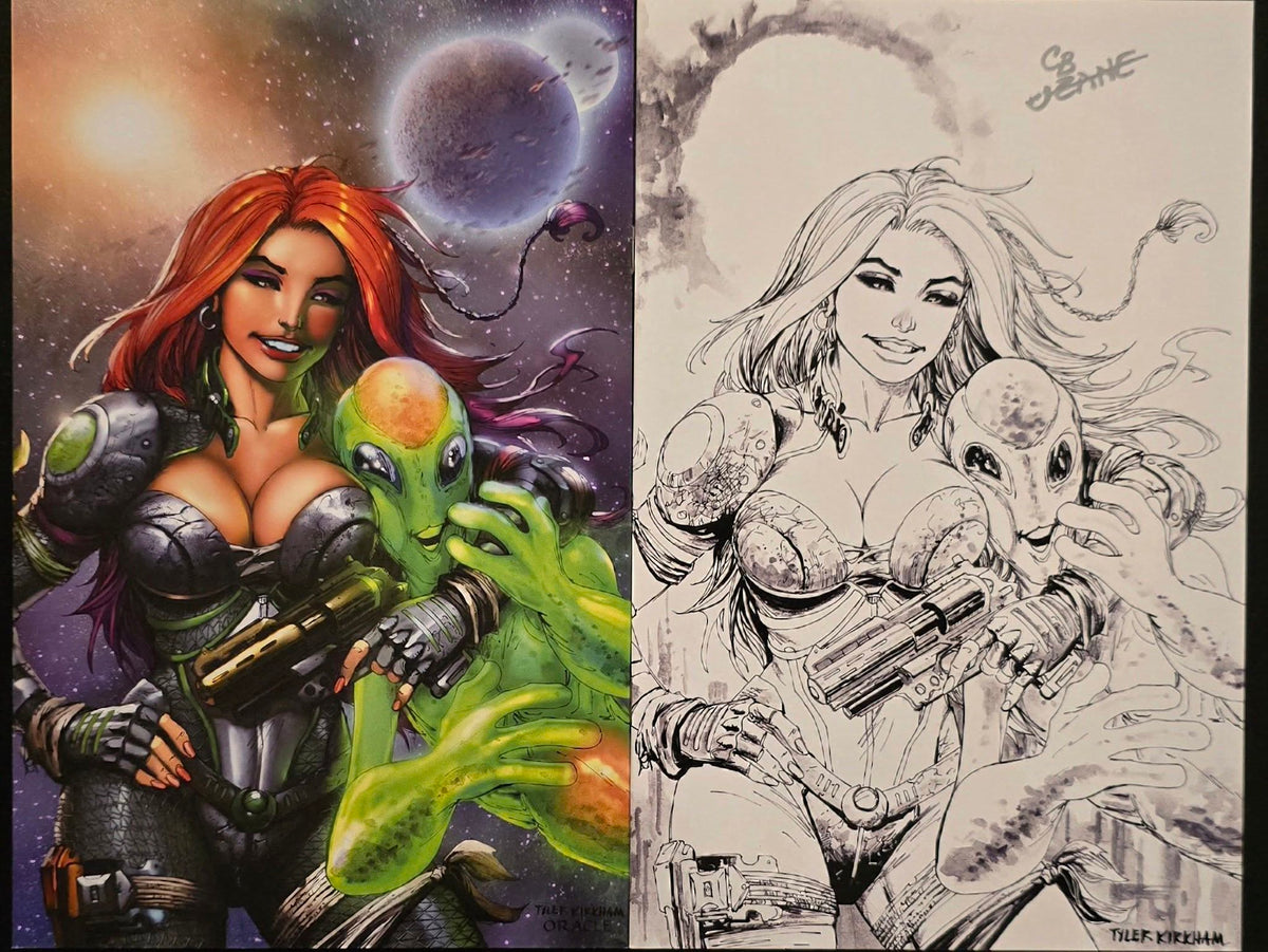 INTO THE SUCK #1 TYLER KIRKMAN KICKSTARTER EXCLUSIVE (front & back of ...