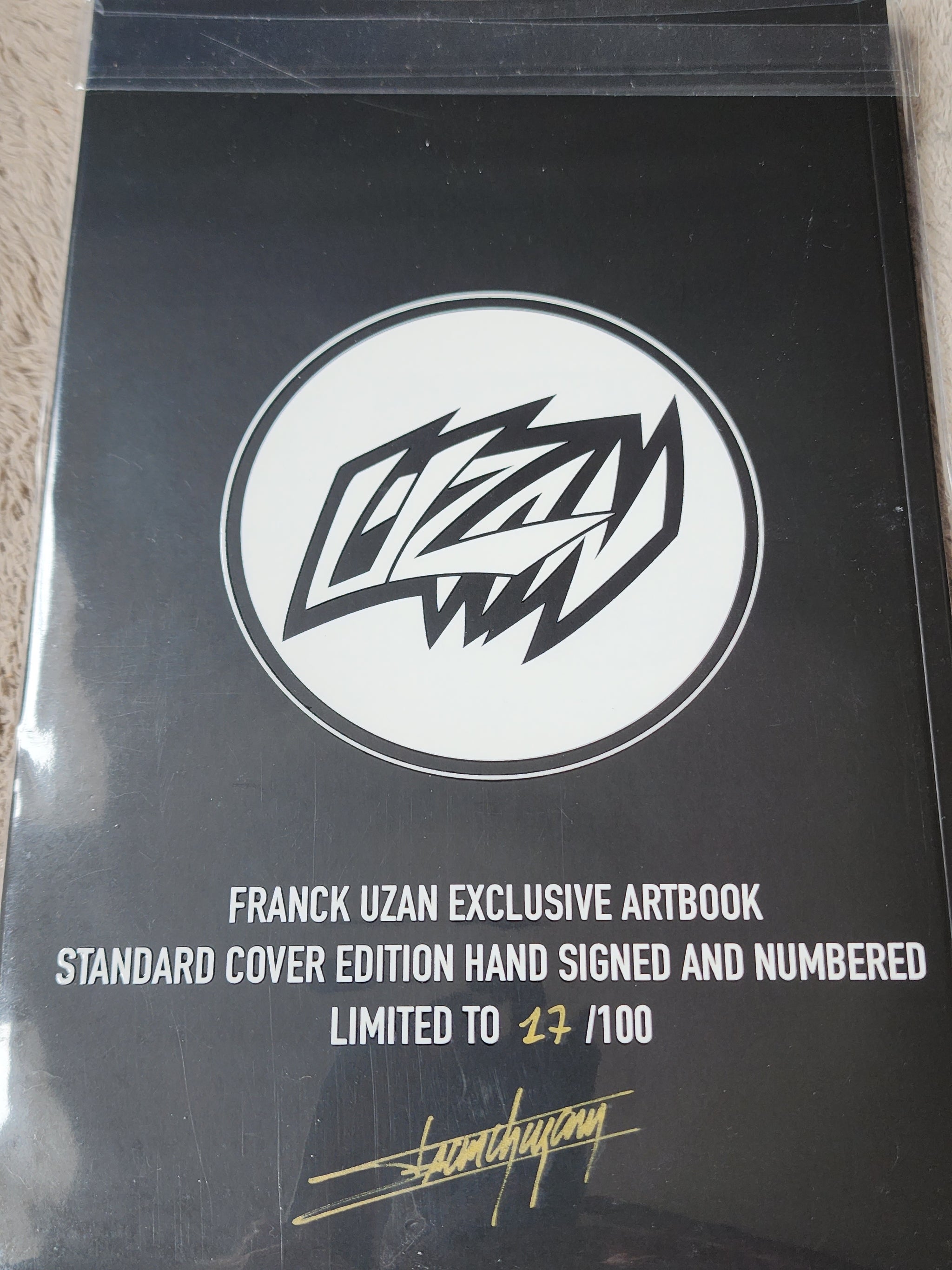 NEW FRANK UZAN ART BOOK VOL #3 LTD 17/100 – Comic Connection