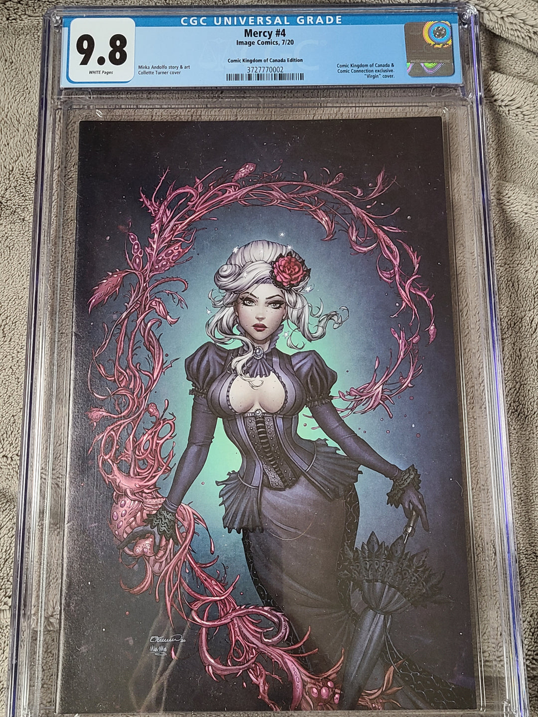 MERCY #4 COMIC CONNECTION EXCLUSIVE COLLETTE TURNER 9.8 CGC – Comic ...