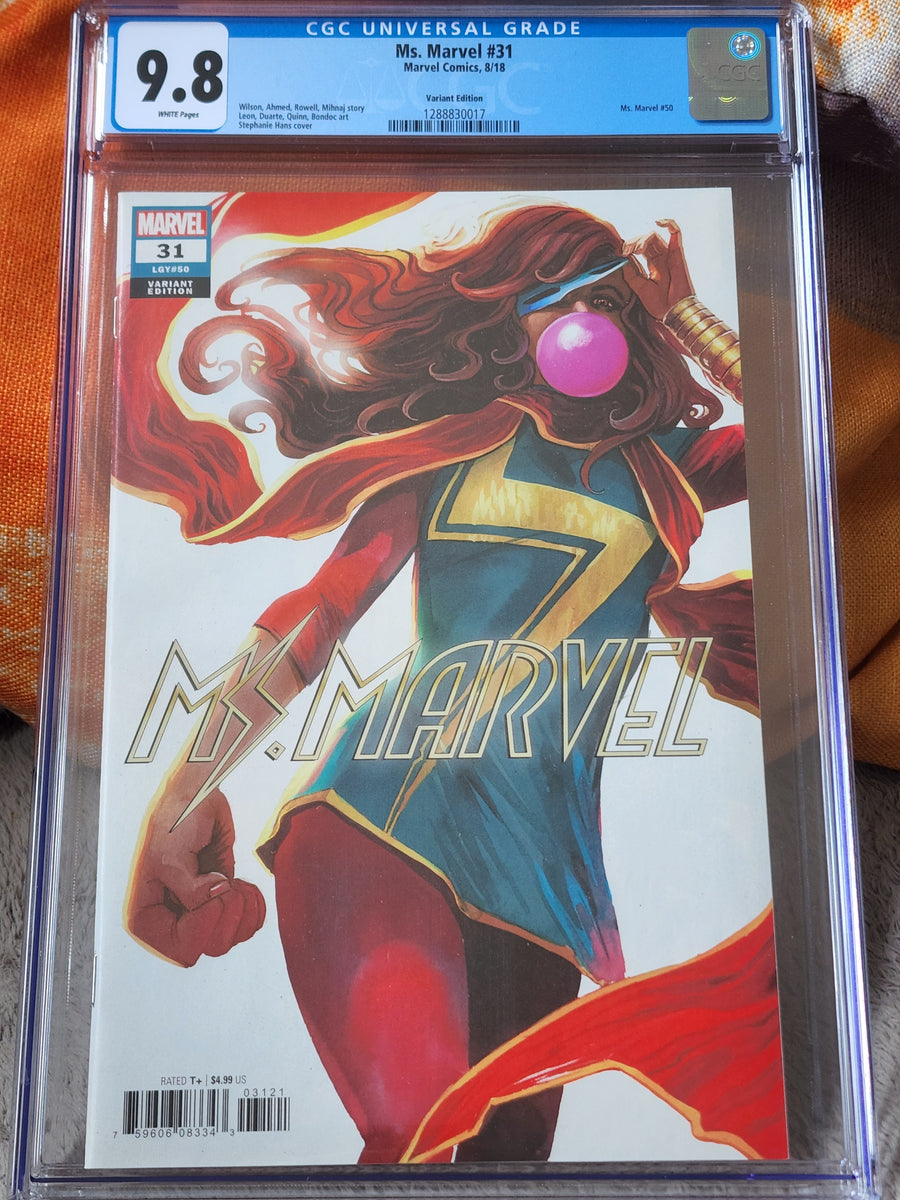 MS. MARVEL #31 STEPHANIE HANS CGC 9.8 TV SHOW!! – Comic Connection