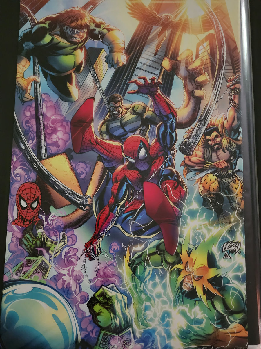 11X17 FRANK UZAN SINISTER SIX OPTIONS – Comic Connection