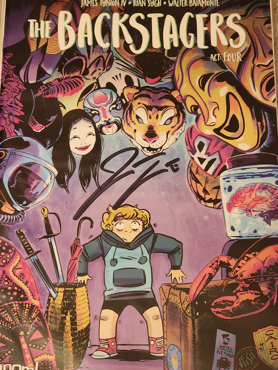 THE BACKSTAGERS SIGNED BY JAMES TYNION BOOM – Comic Connection