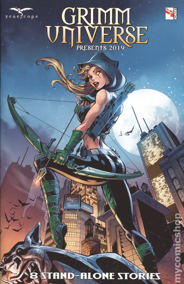 GRIMM UNIVERSE PRESENTS 2019 COVERS 1A, 1B, 1C SET OF 3 ZENESCOPE ...