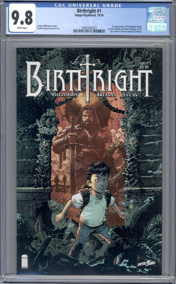 Birthright #1 1st Appearance Rhodes Family Optioned Image 1st Print CG ...